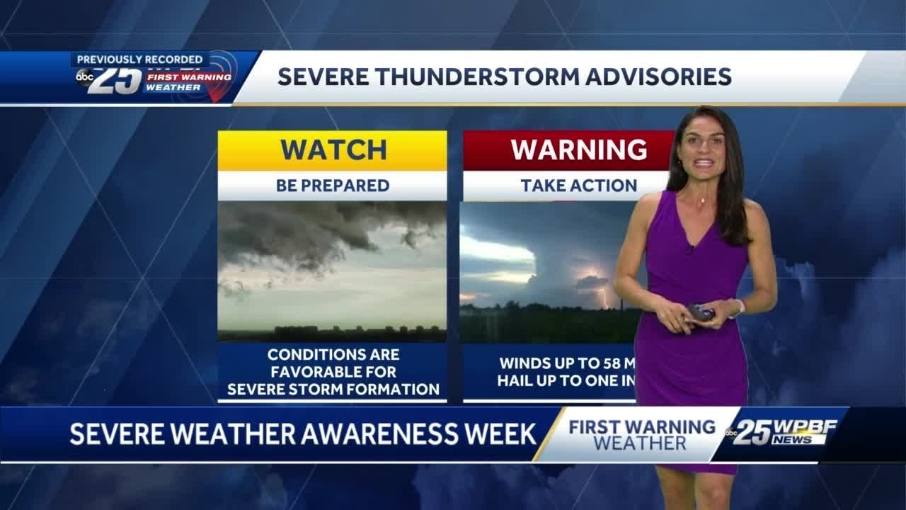 Severe Weather Awareness Week: Thunderstorms and Tornadoes
