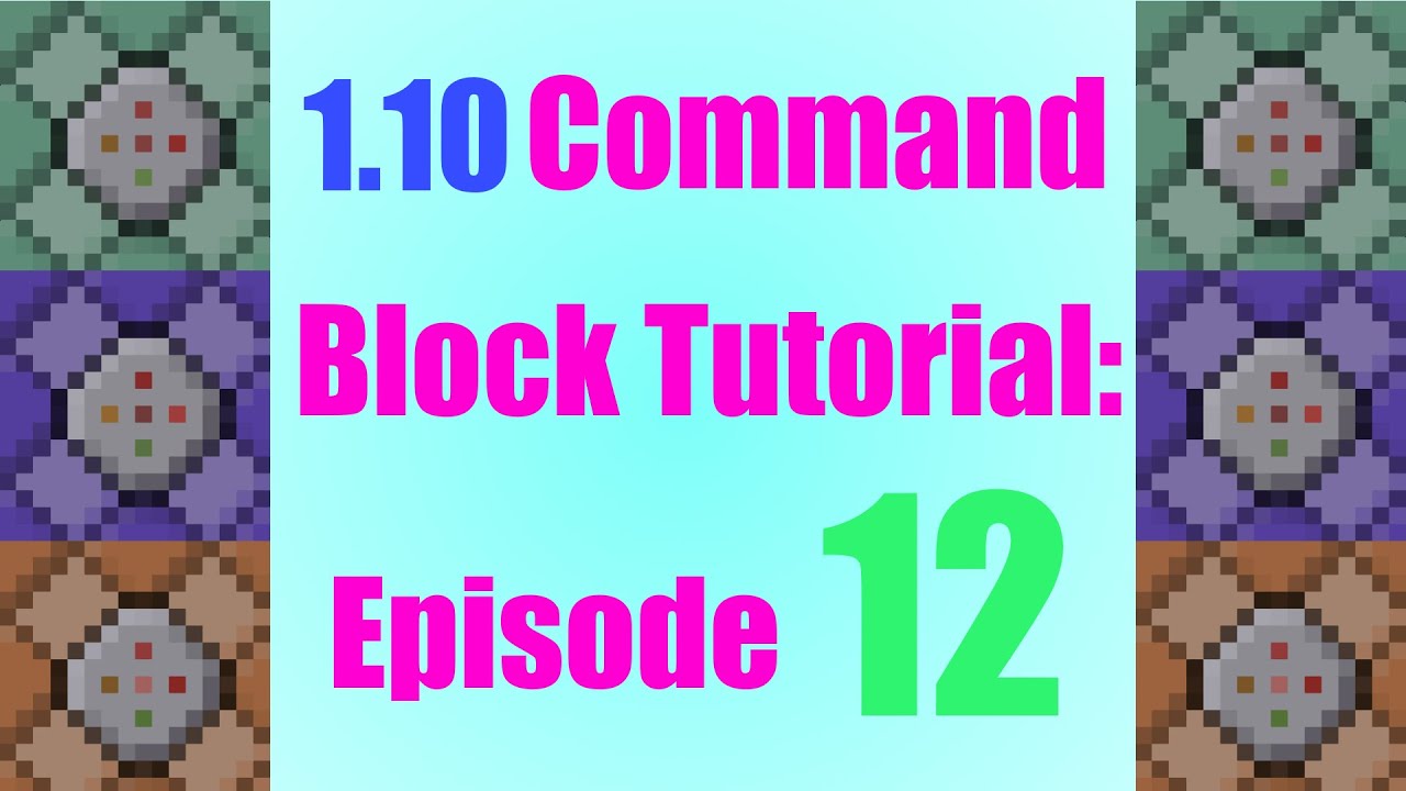 How to Create Custom Signs! - 1.10 Beginner Command Block Tutorial Episode 12