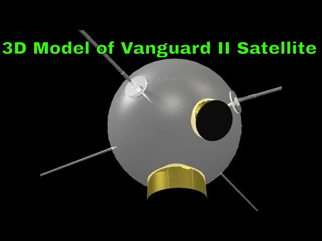 Vanguard II Satellite 3D Model - FlatPyramid