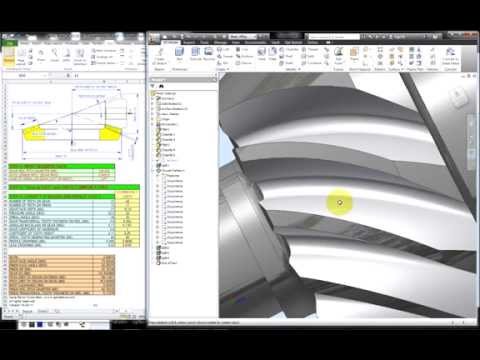 SPIRAL BEVEL GEAR 3D MODELING IN AUTODESK INVENTOR 2013 TUTORIAL