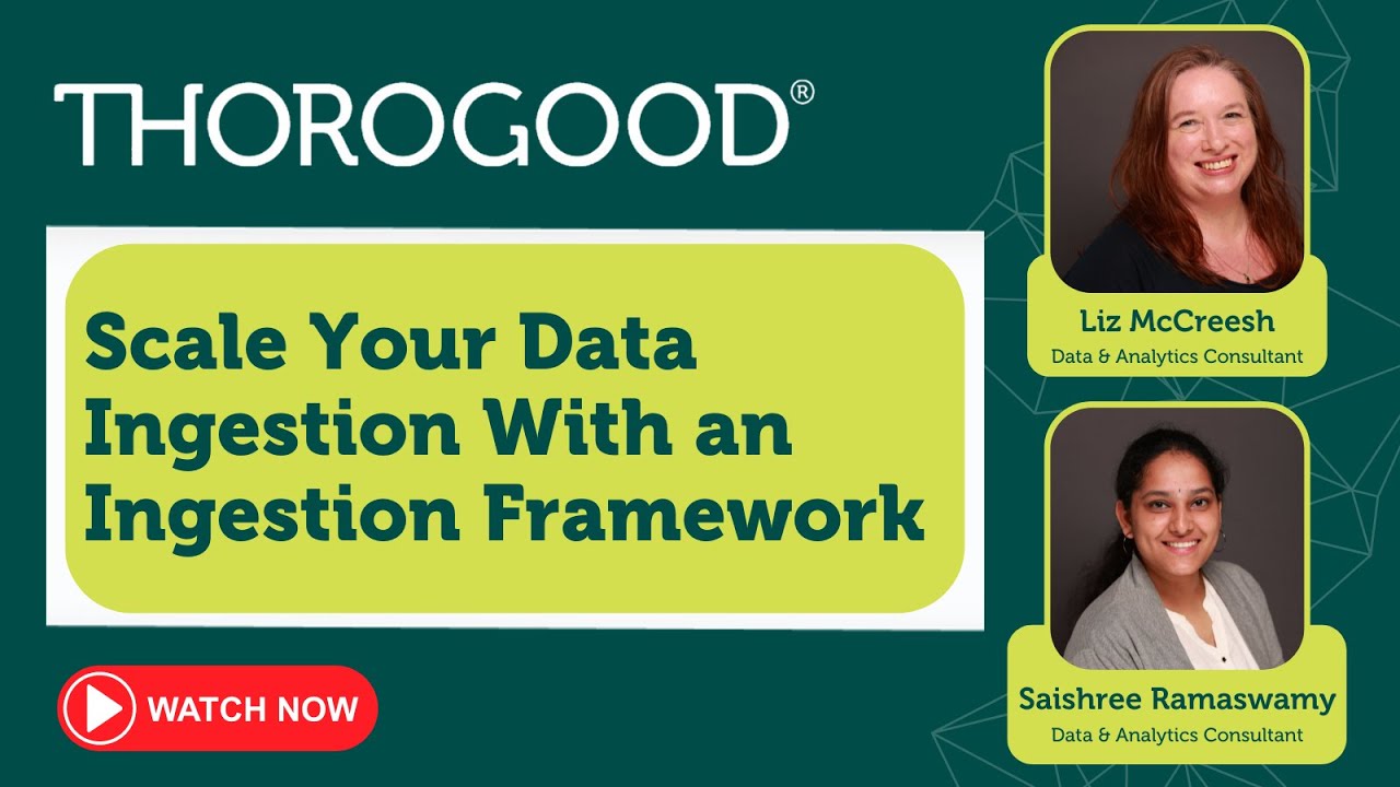 Scale Your Data Ingestion With an Ingestion Framework
