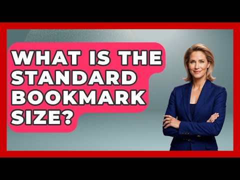 What Is The Standard Bookmark Size? - Graphic Design Nerd