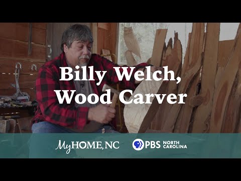 A Cherokee native artist keeps his tribal traditions alive though craft and carvings