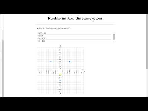 Quadranten Koordinatensystem