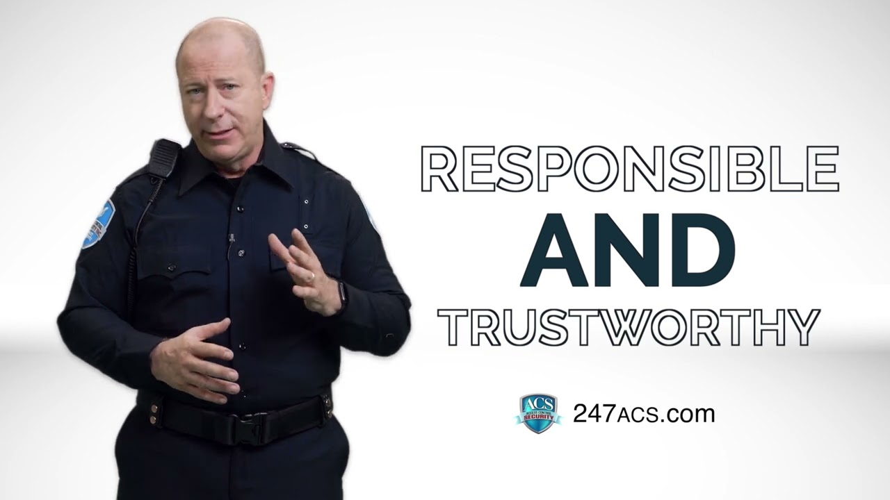 CHAPTER 1 ACS Security Guard Training ORIENTATION COURSE  -  INTRODUCTION