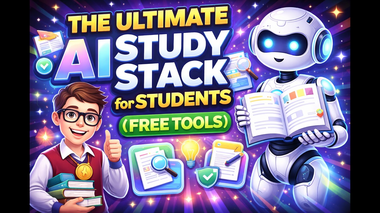 The Ultimate AI Study Stack for Students (FREE Tools)