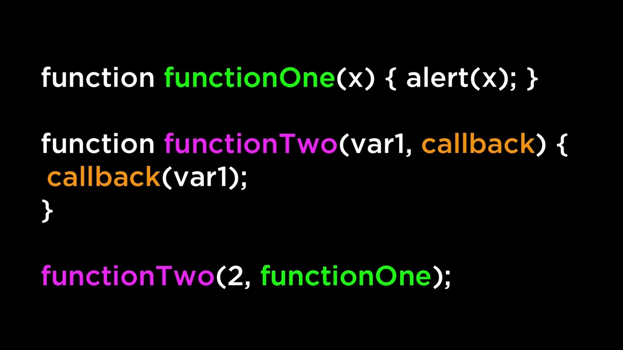 JavaScript Callback Functions - D3.js v3 Tutorial