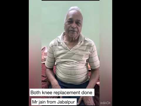 Our patient's remarkable recovery after knee replacement surgery with Dr. Amit Kumar Jain.