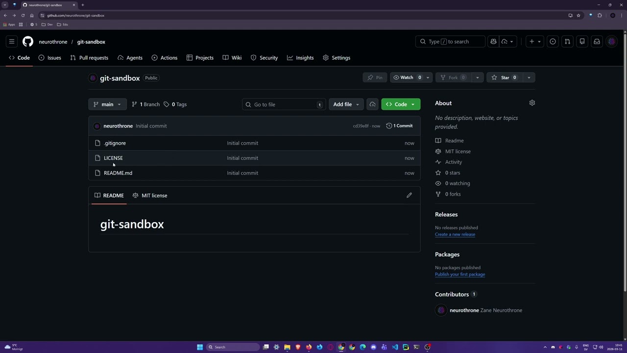 Python for AI - Week 4.5 - Git Basics: Starting from a GitHub Workflow