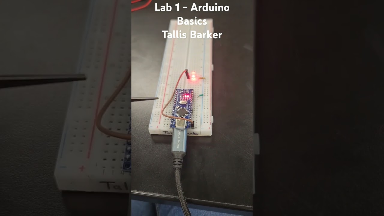 EC EN 301 - Lab 1: Arduino Basics
