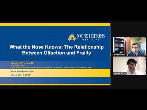 What the nose knows: the relationship between olfaction and frailty
