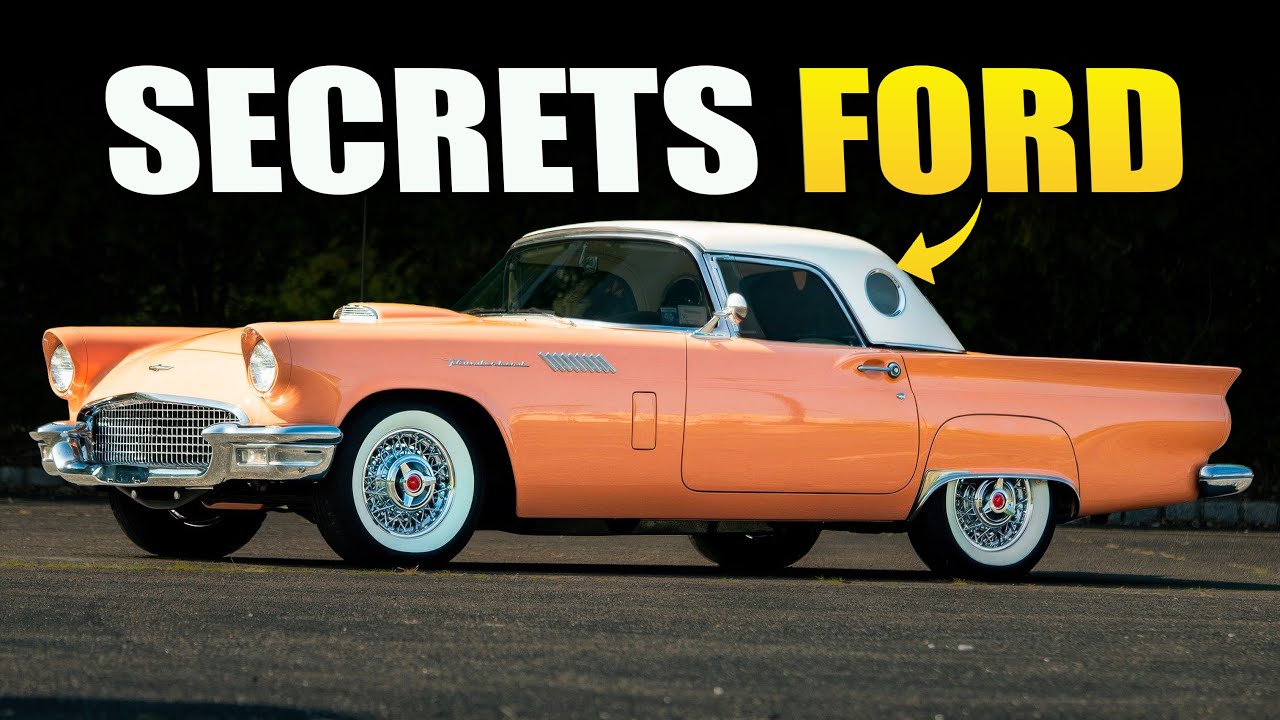 10 Design Secrets of the 1955-57 Ford Thunderbird – You’ll Never Look at It the Same Again!
