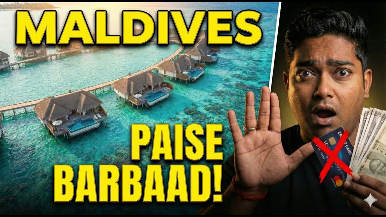 Maldives Trip Cost & Budget Guide 2026 🇲🇻 (I Wasted ₹40,000!)