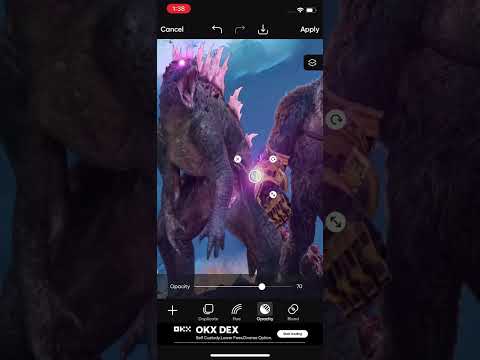 Picsart: Making Godzilla Posters Fanmade