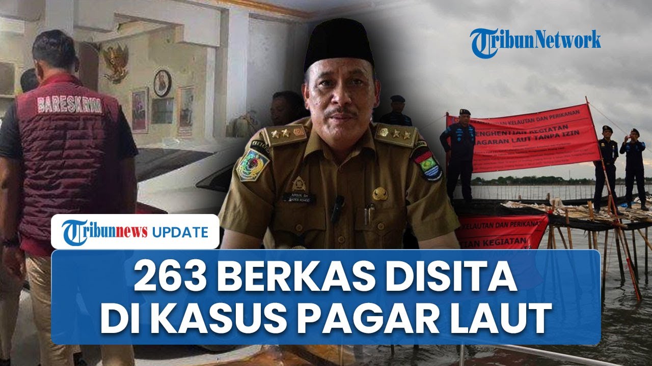 Detik-detik Penggeledahan Rumah & Kantor Kades Kohod soal Pagar Laut, 263 Berkas Disita ...