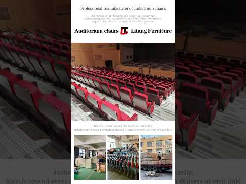 578th 54 sets of auditorium chairs installed, Yancheng City, Jiangsu Province.