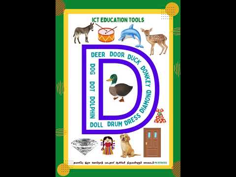 ALPHABET D RELATED WORDS