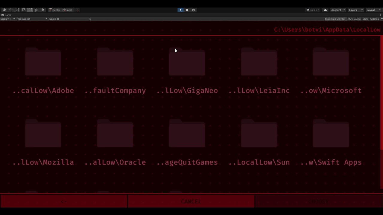 GIGA File Browser - Unity plugin Overview