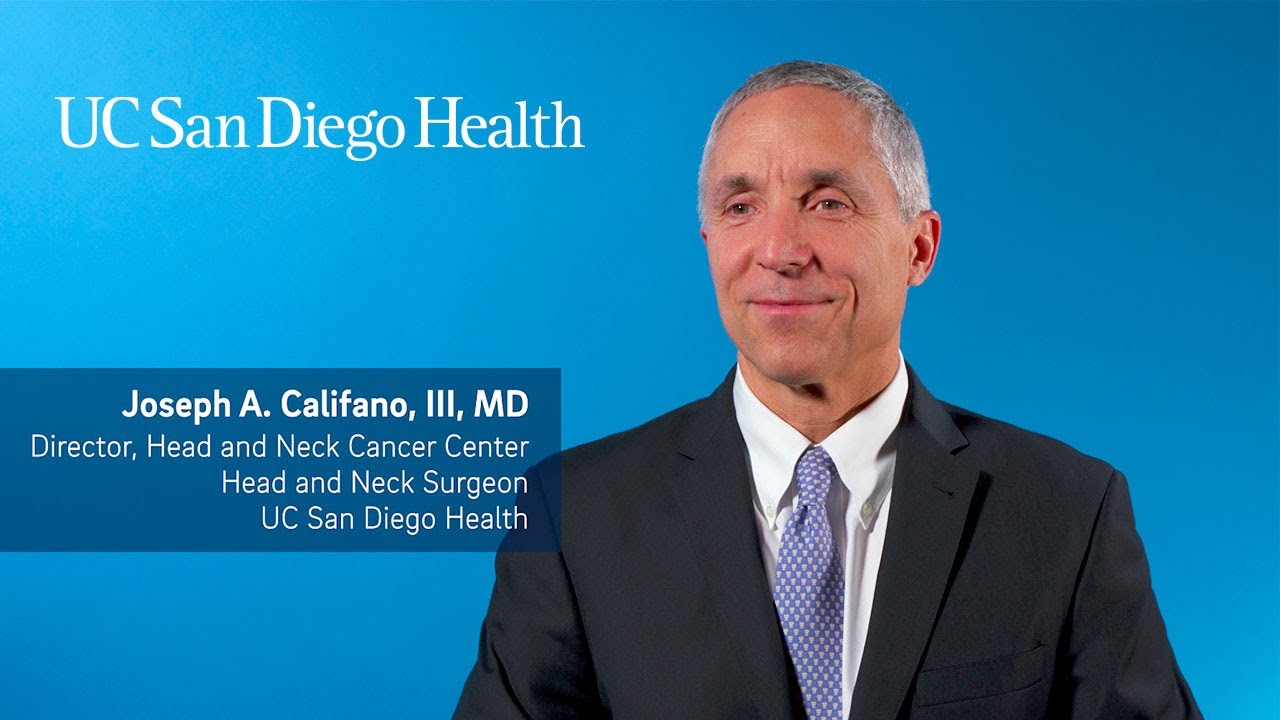 Joseph A. Califano III, MD - ENT Head and Neck (Otolaryngology) | UC ...