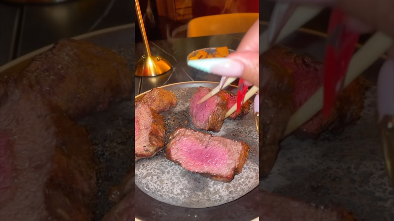 How do you like your steak, I’m a Medium/Medium well kind of lady! | Dinner Date | ASMR