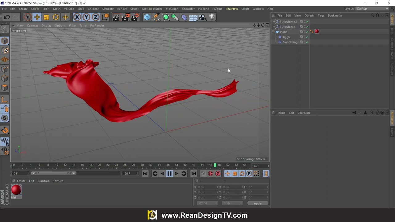 Flying Fabric | Cloth Animate in Cinema 4D Tutorial