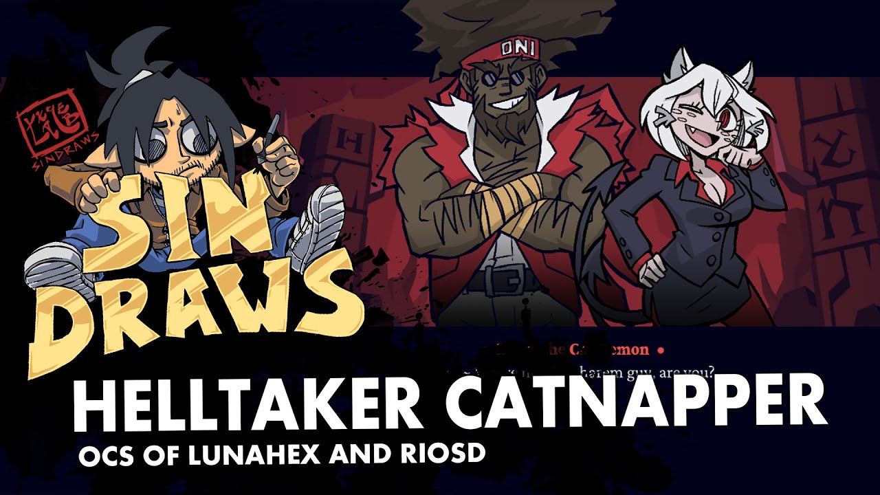 Helltaker OC: Catnapper [sinDRAWS Timelapse]