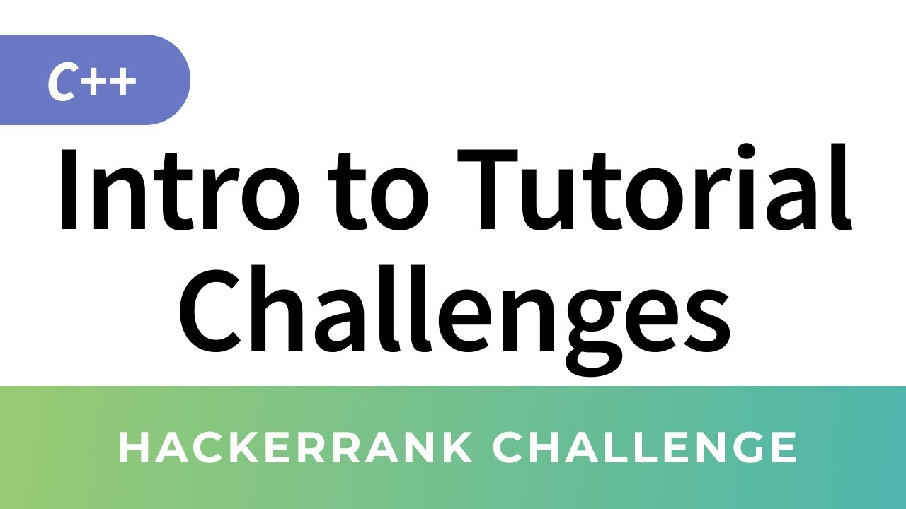 HackerRank Solution: Intro to Tutorial Challenges in C++ (Binary Search)