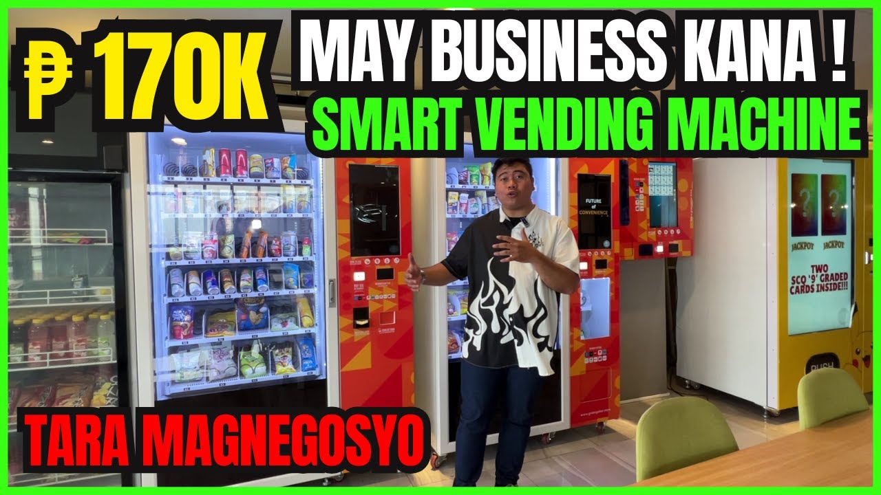 ₱170K LANG! MAY NEGOSYO KANA GRAB N GO SMART VENDING MACHINE BUSINESS PH || It's Me Jay-Em