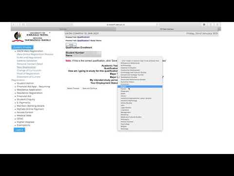 UKZN Online Registration Tutorial Video (isiZulu)