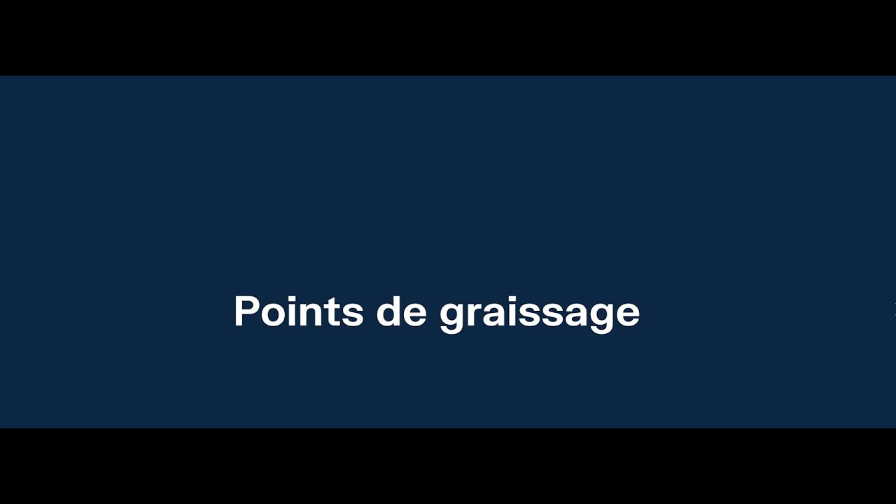 9. Tutoriel: Points de graissage