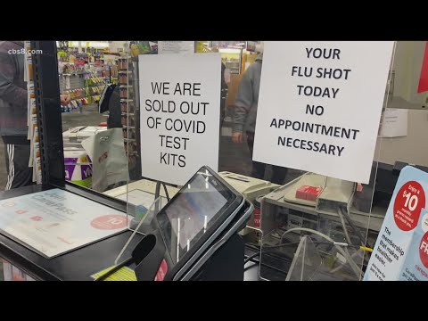 Pharmacies quickly sell out of home COVID rapid tests for holiday gatherings