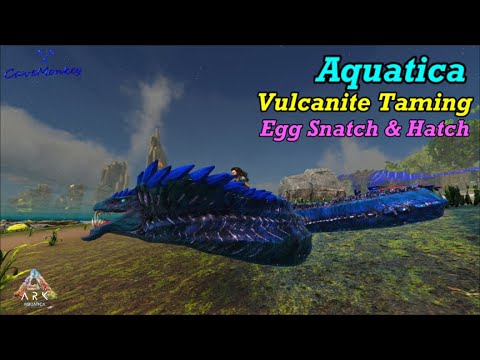 Steam Community :: Video :: ARK: Aquatica Vulcanite Taming Snatching ...