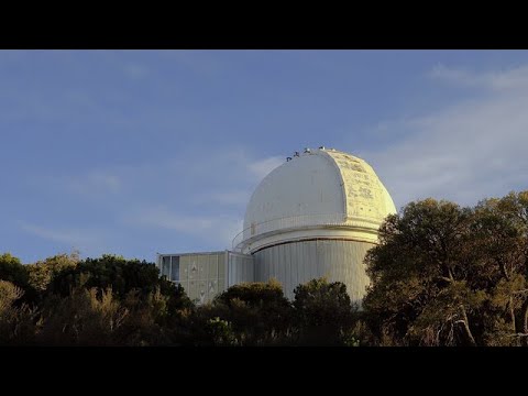 KPNO 2.1-meter Telescope Timelapse