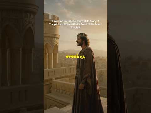 David and Bathsheba: The Untold Story of Temptation, Sin, and God’s Grace | Bible Study Insights