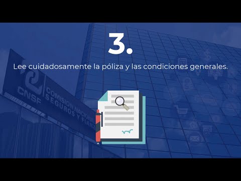 Labor de la CNSF | Recomendaciones al contratar Seguros | Comisión ...