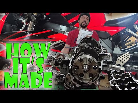 CBR 1000 Engine Teardown | How to Rebuild a CBR 1000 Engine | Crankcase Tear Down | Knocking Noise
