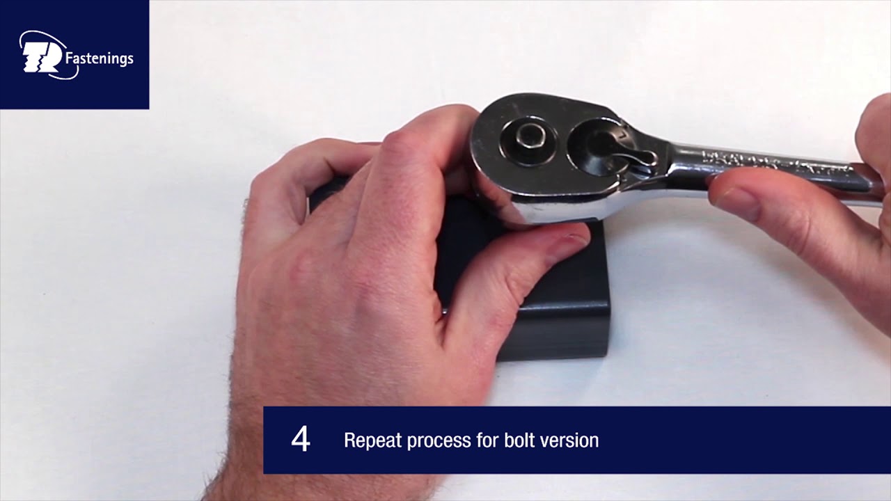 TR Security Fasteners - Kinmar® Reusable Installation