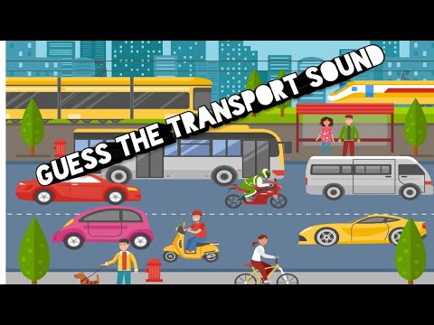 Guess the Transport Sounds general v…: English ESL video lessons