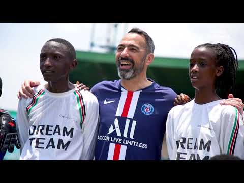 Discovering Rwanda with PSG legend, Youri Djorkaeff: Youri meets Rwanda's young football talents.