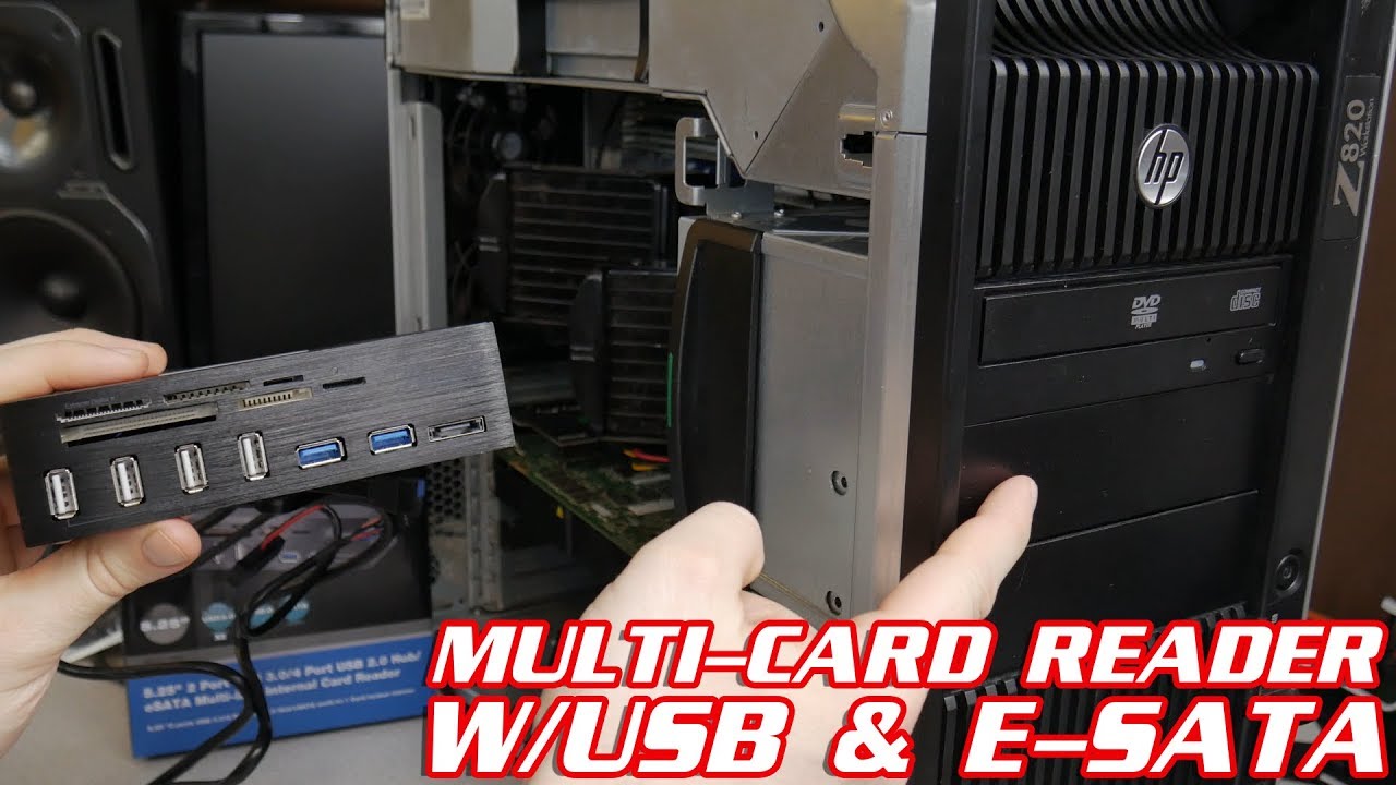 HOW TO ADD A MULTI-CARD READER TO YOUR COMPUTER