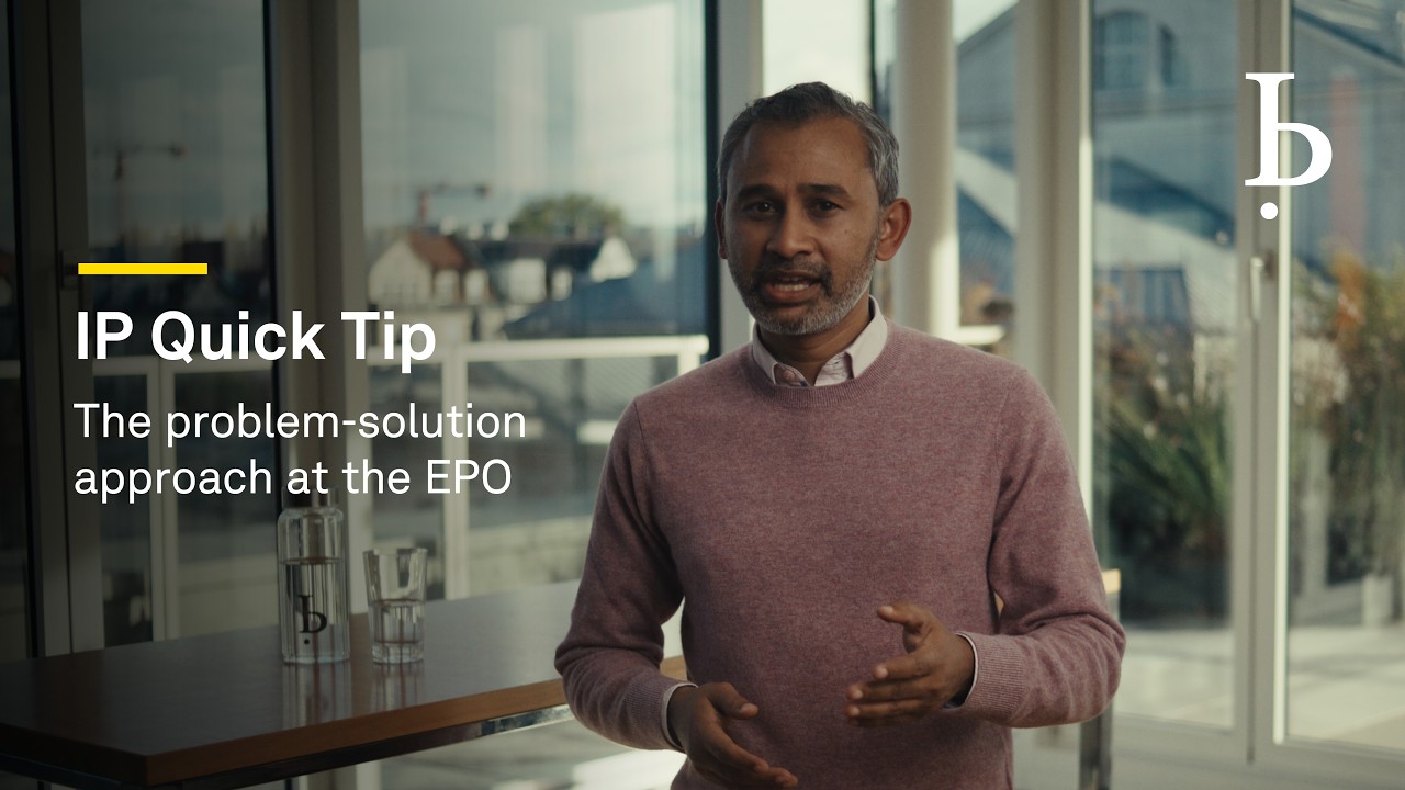 The problem-solution approach at the EPO (2025)