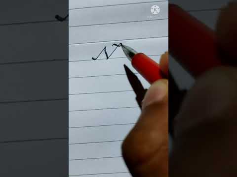 Neel - name in natural english handwriting | calligraphy handwriting style practice | #shorts