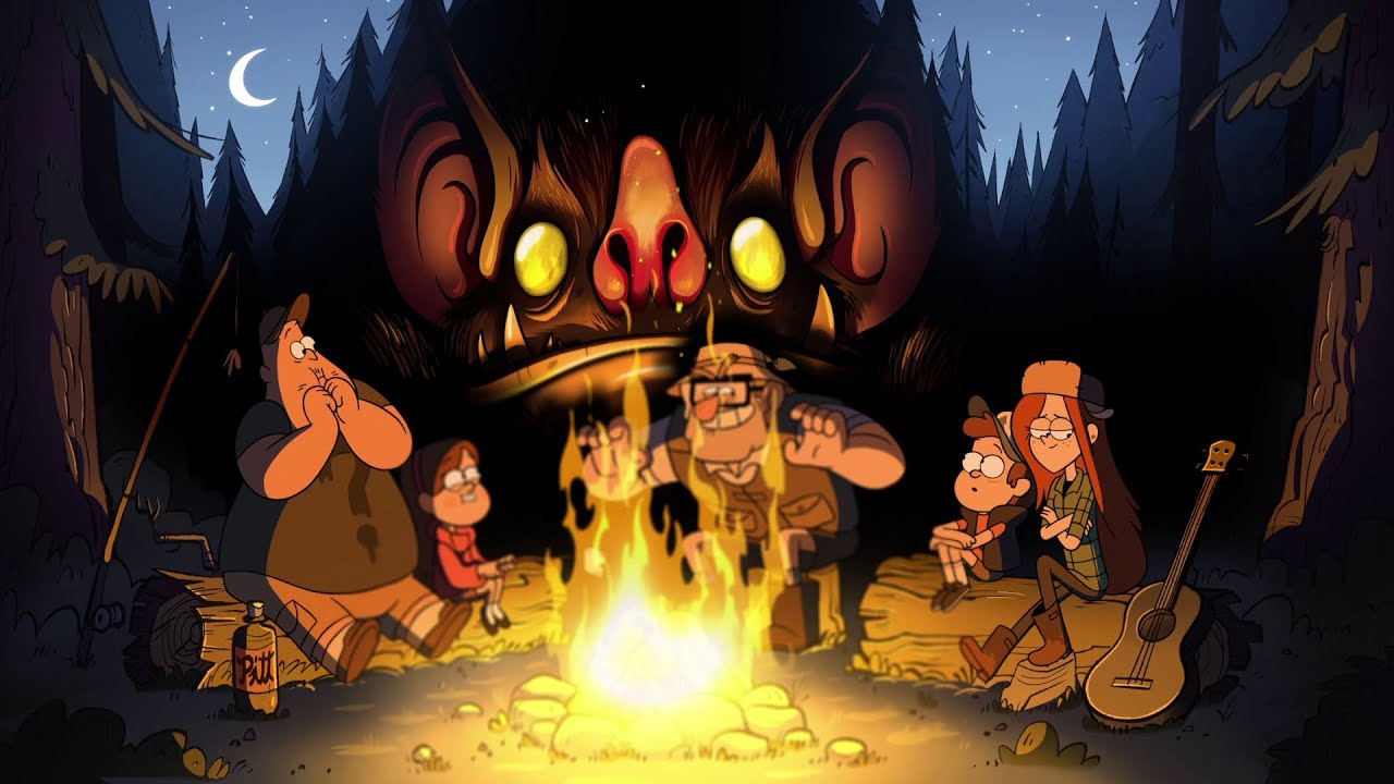 Gravity Falls - Descriptive Opening Theme Song - HD