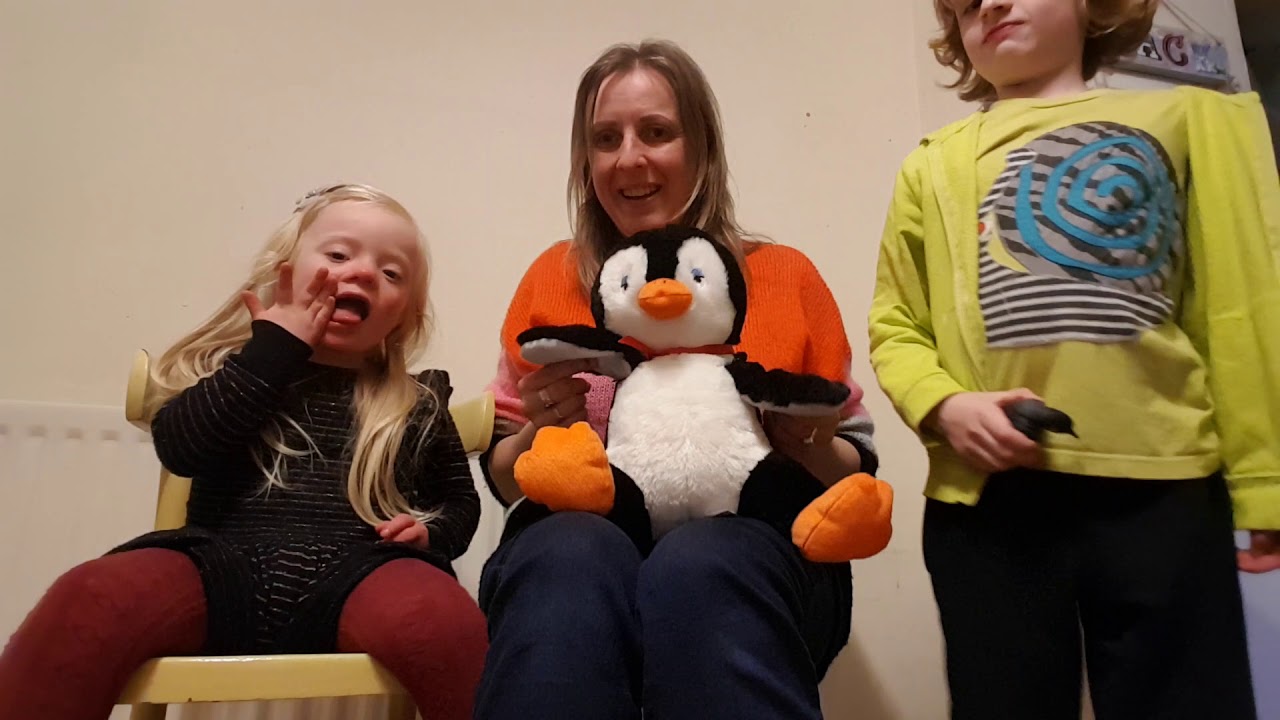 Makaton for 'penguin' 🐧