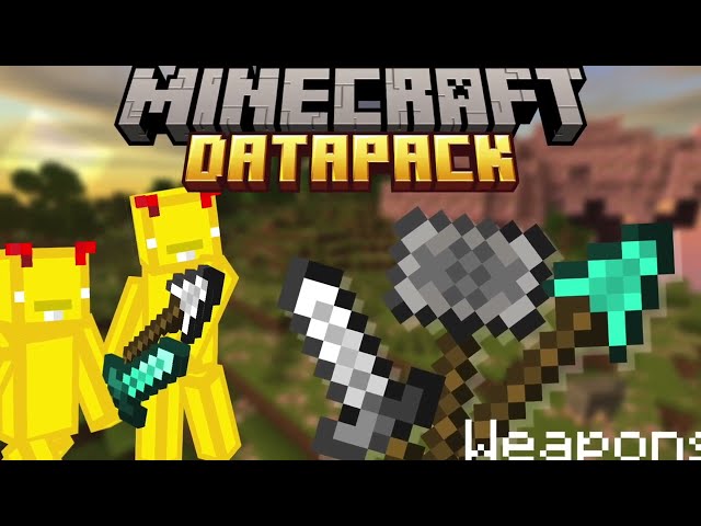 Weapons Datapack Minecraft Data Pack