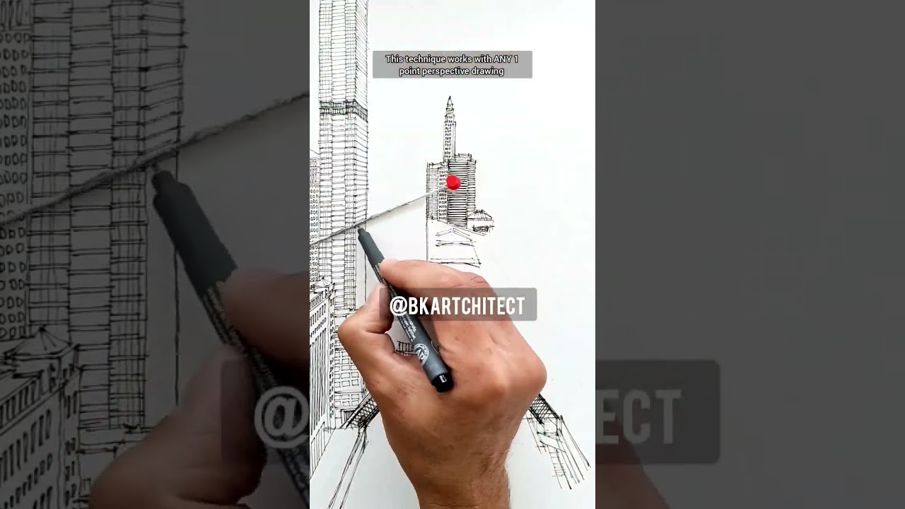 Drawing with a String #chicago #river #drawing #art #bkartchitect #hack #trick #worksmart