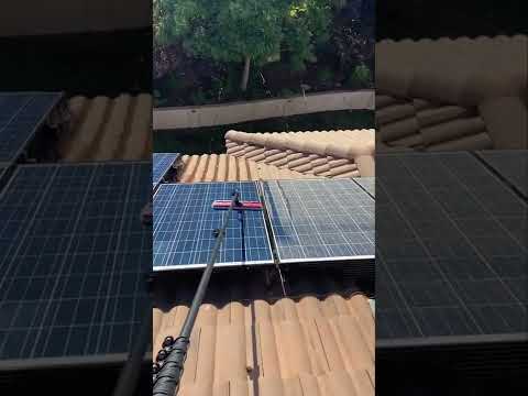 Solar Panel Cleaning in Fresno, CA - Mountain View Window Cleaning