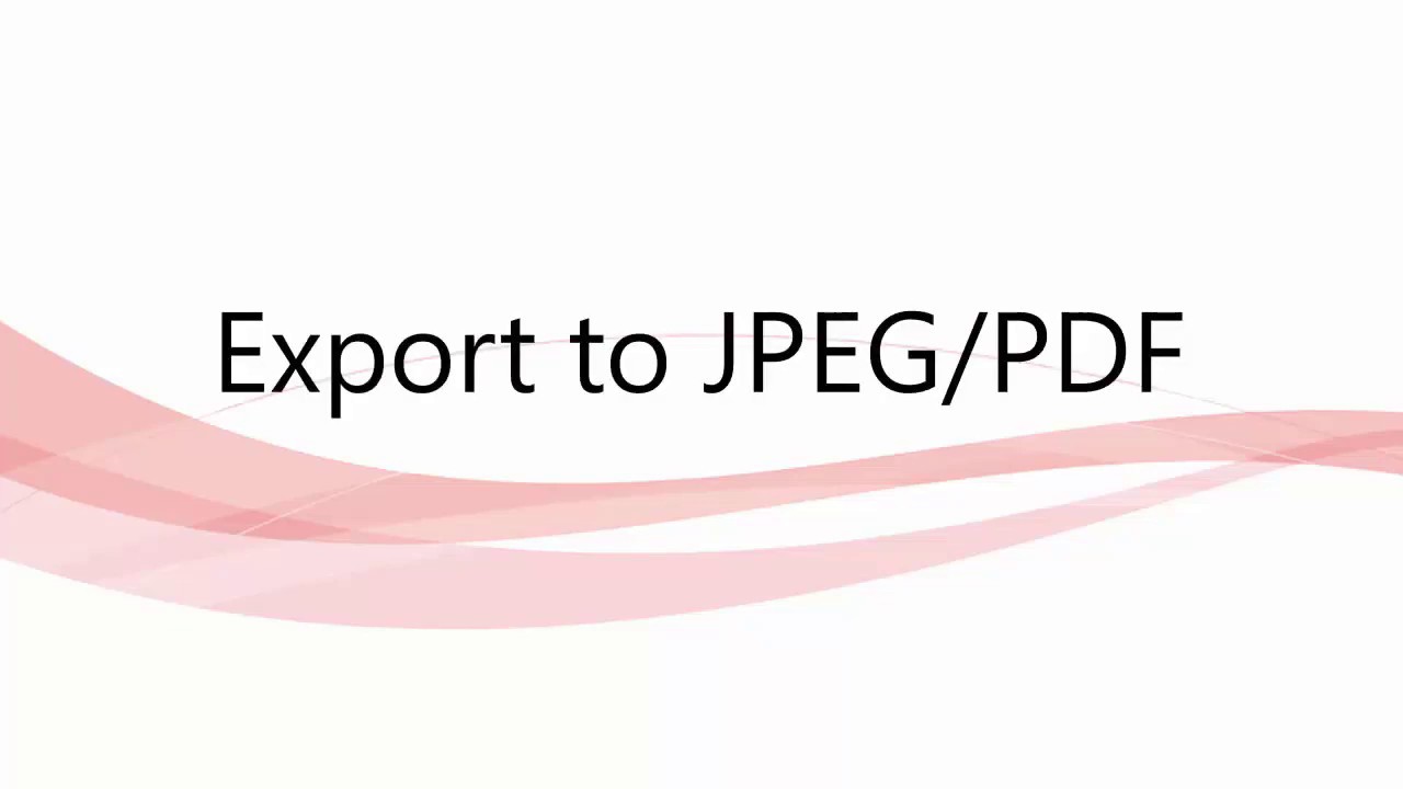 Export to JPEG or PDF in Icard Xpress by DgFlick