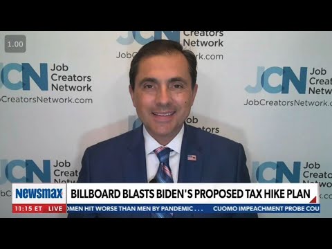 Newsmax TV hosts Alfredo Ortiz to discuss potential small business tax increases