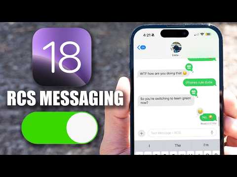 Enable iPhone RCS - Full Guide and Features